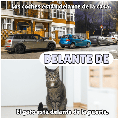 Prepositions of place in Spanish | Spanish Level