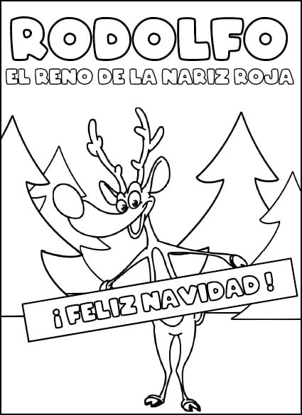 [PDF] Spanish Christmas Coloring Page 4 | Spanish Level
