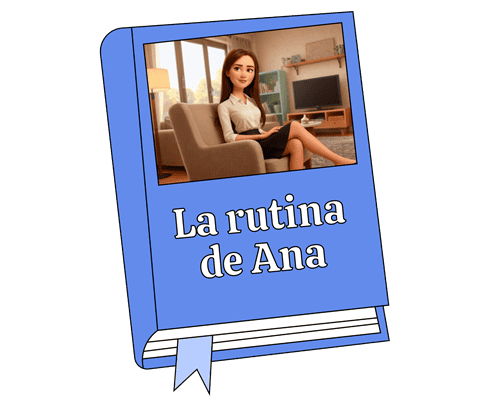 [PDF] Spanish story for beginners: La rutina de Ana | Spanish Level